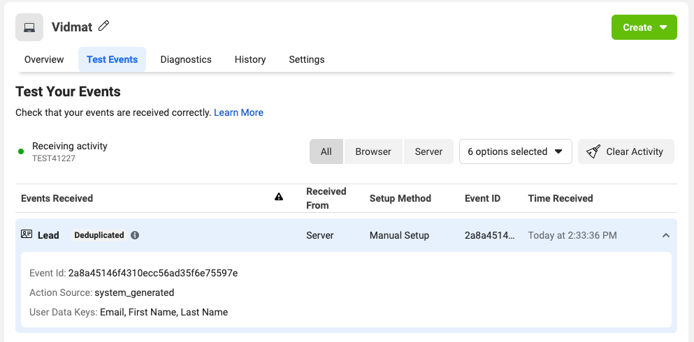 test_event - LeadSync: Facebook & Instagram Lead Ads Tips