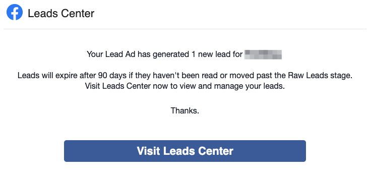 Using Facebook Lead Ads Center to Manage Facebook Leads