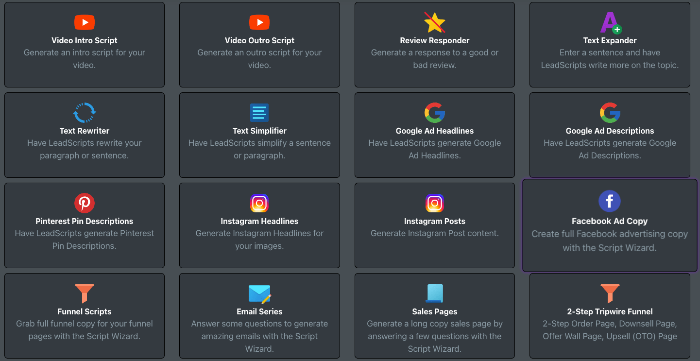 Improve Your Lead Generation Ad Copy with LeadScripts AI Tool | LeadSync