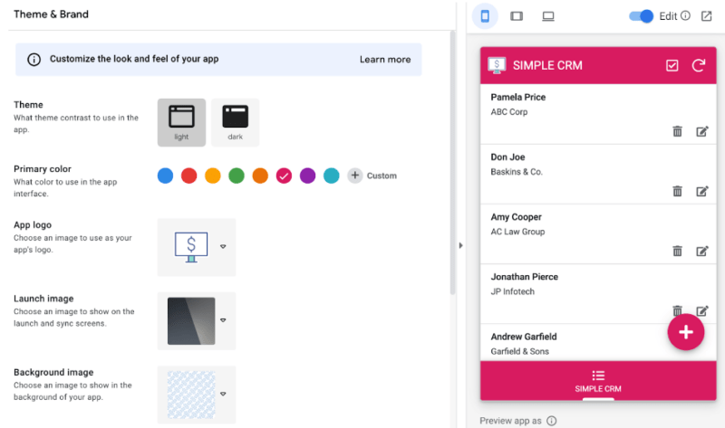 How to Create a Simple CRM using a Google Sheet and AppSheet