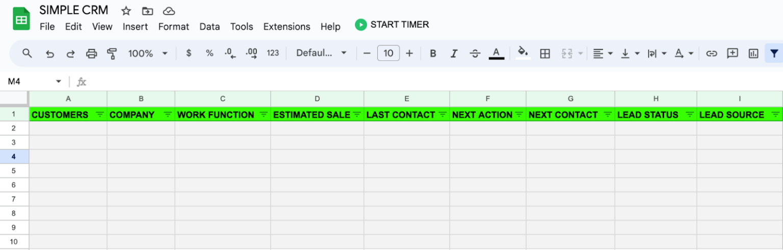 How to Create a Simple CRM using a Google Sheet and AppSheet