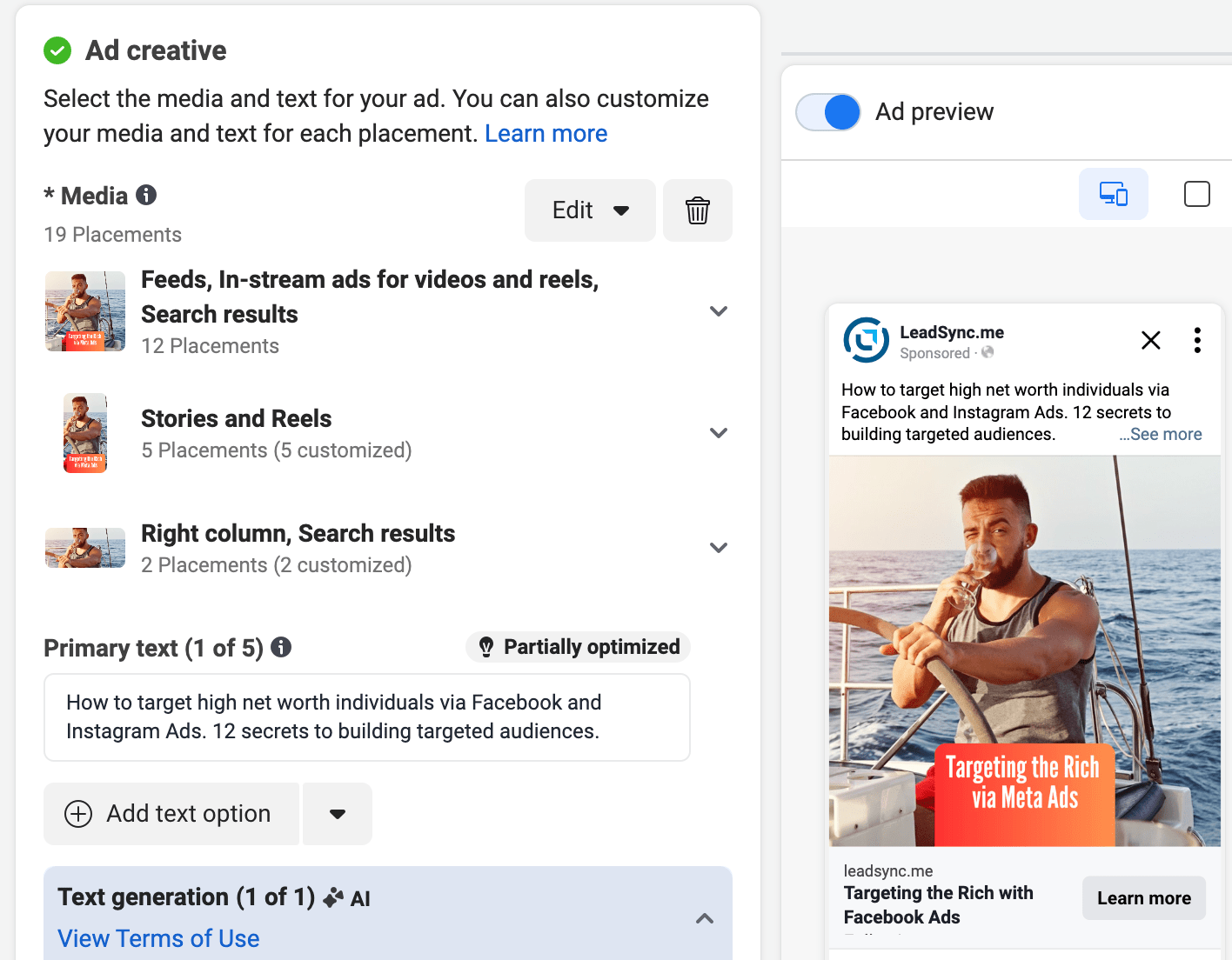 How to use Meta Ads Instant Form Browser Add-on | LeadSync