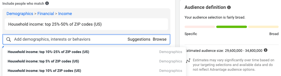 How to Target Rich Audiences via Facebook & Instagram Ads