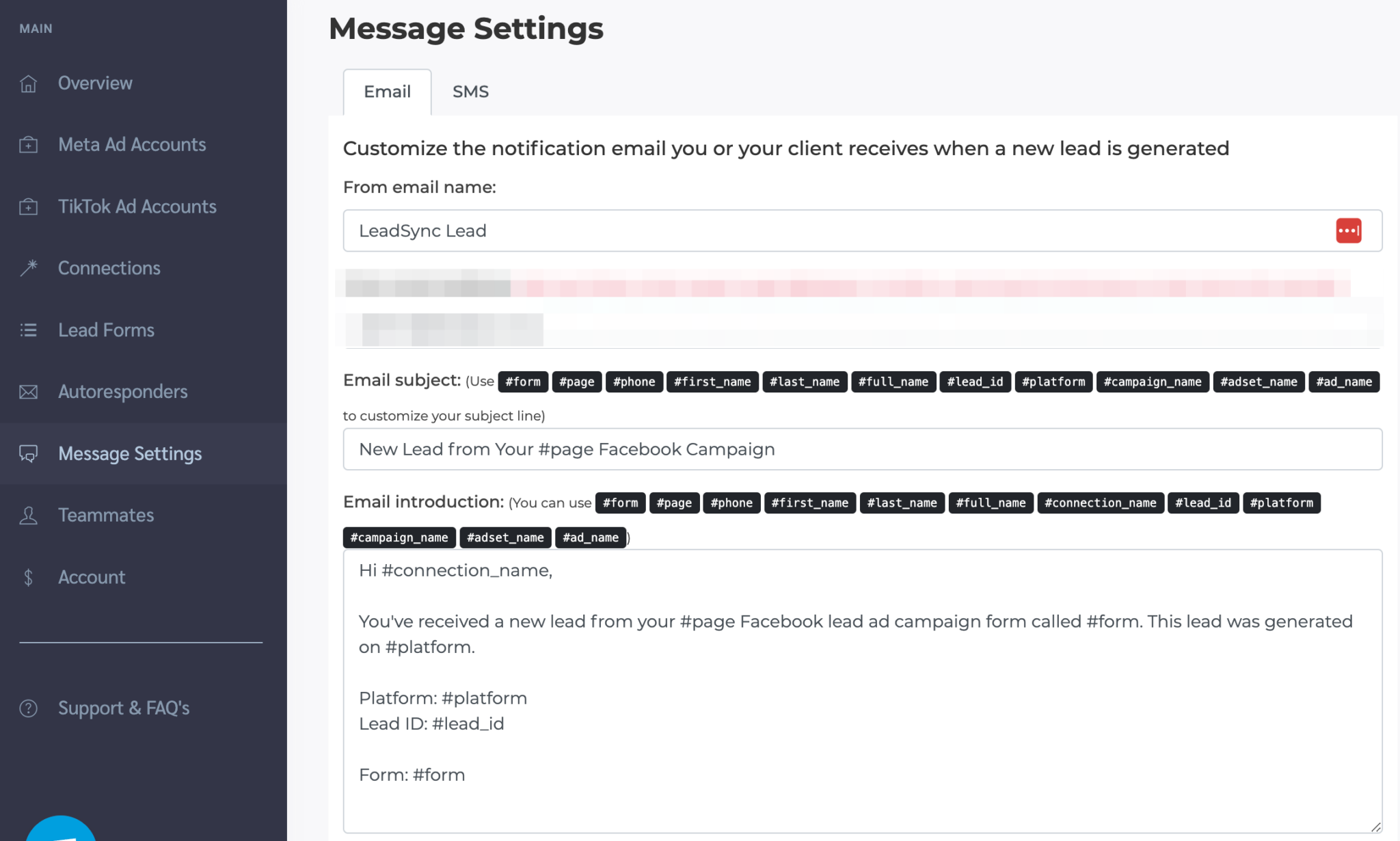How to Receive Facebook Lead Email Notifications via LeadSync