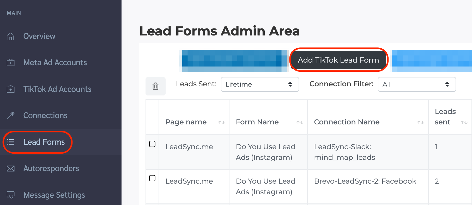 How to Connect TikTok Leads to Google Sheets via LeadSync