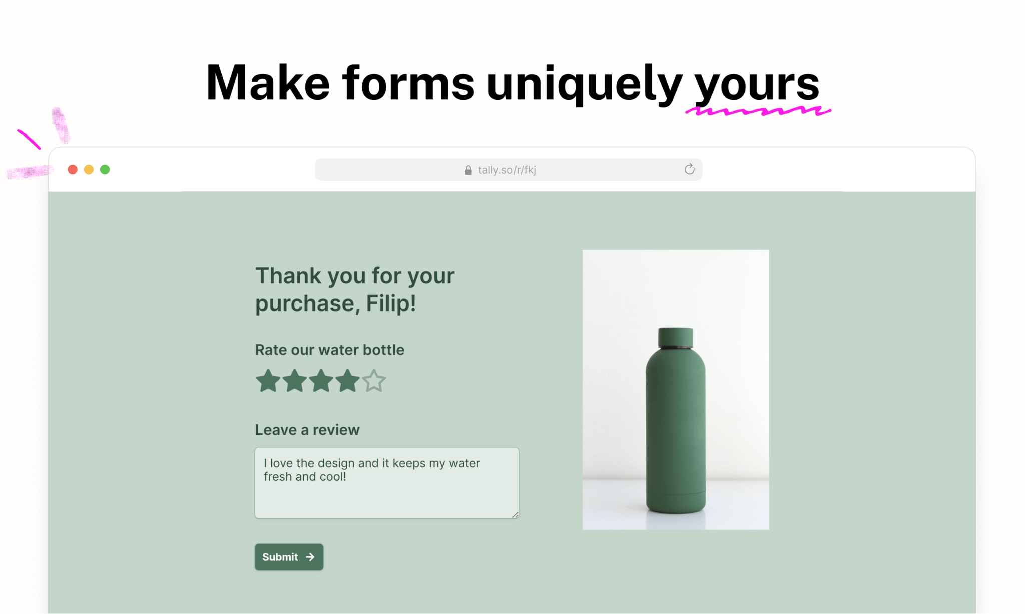 Tally Forms: Free Form Builder Alternative to Typeform